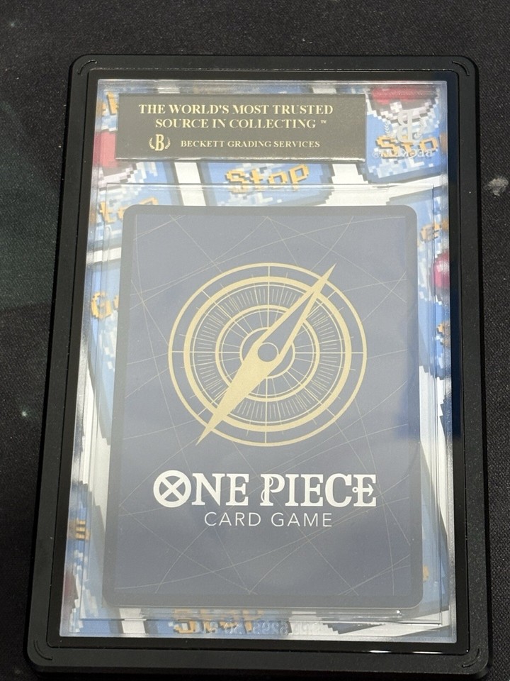 Monkey.D.Luffy ST01-012 1st Anniversary Oda Signature OP05 BGS Black ...