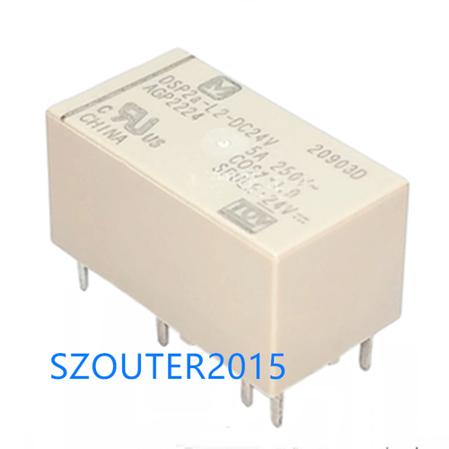 2PCS DSP2A-L2-DC24V Relay AGP2224 24V 5A 8PIN NEW | eBay