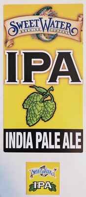 Sweetwater Brewing Company IPA Tap Handle Sticker Decal Craft Beer ...