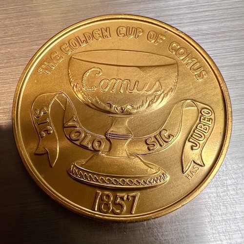 1968 Comus Golden Cup Mardi Gras Doubloon “History of New Orleans” | eBay