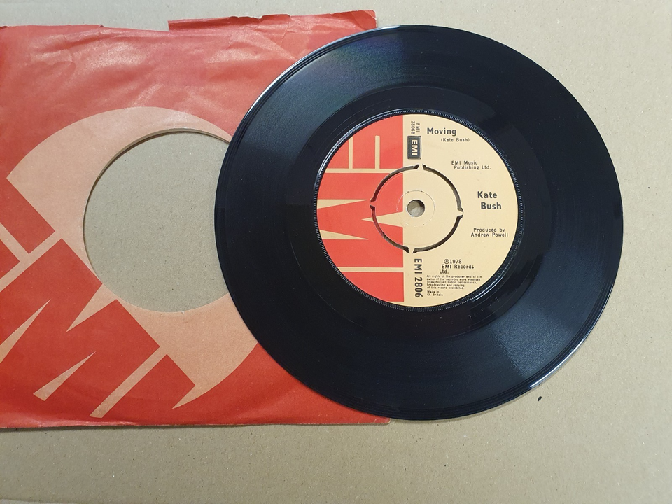 KATE BUSH Man With The Child In His Eyes 1978 UK 7" vinyl single ...