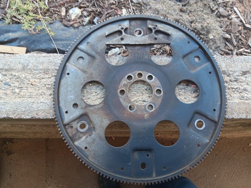 auto flywheel from 89 chevy truck, with small block and 700r4 tranny | eBay