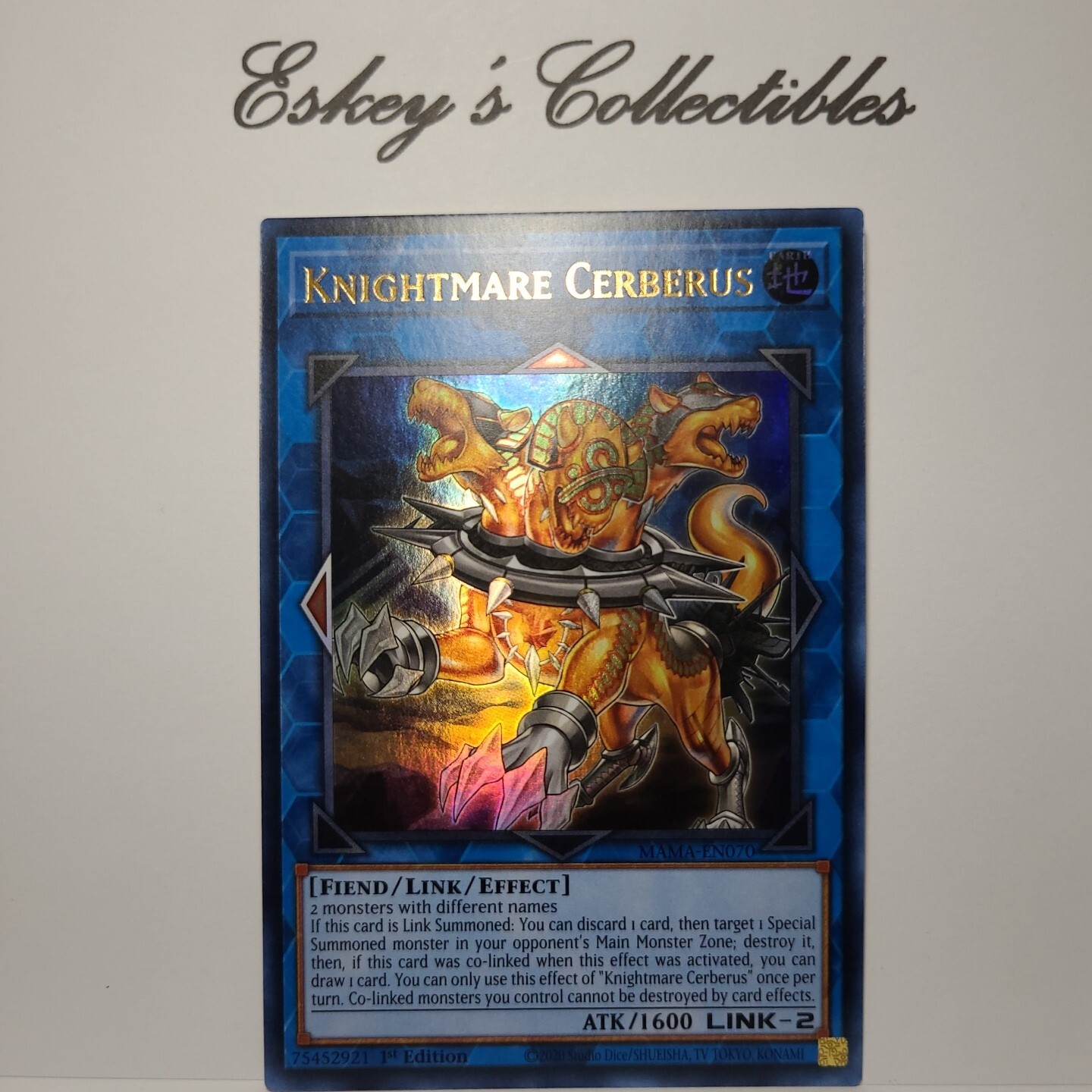 Yu-Gi-Oh! TCG Knightmare Cerberus Magnificent Mavens Mama-En070 1st ...