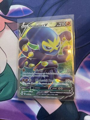 Pokémon TCG Grapploct V Champion's Path 072/073 Holo Full Art | eBay