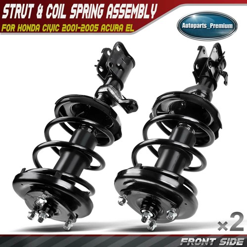 2Pcs Front Left & Right Strut and Coil Spring Assembly for Acura EL ...