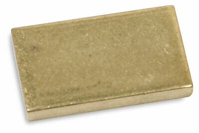 Choke Rod Block Off Plate Brass Fits: 2300 4150 4160 Series Holley ...