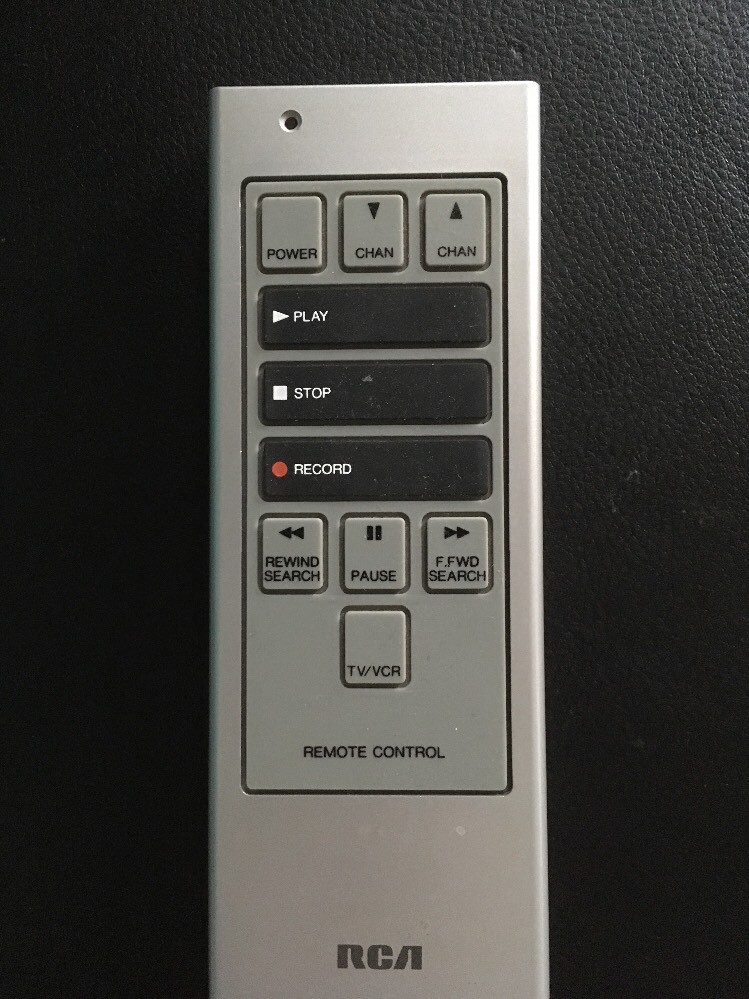 Original Remote Control for RCA VLP 800 SelectaVision Convertible VCR ...