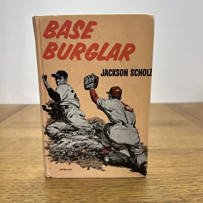 Base Burglar Jackson Scholz REC Morrow 1968 Library Edition Jim Talone ...