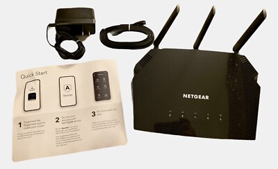 Netgear Wi-Fi 6 Dual Band WiFi AX1800 WiFi Router Model R6700AX | eBay