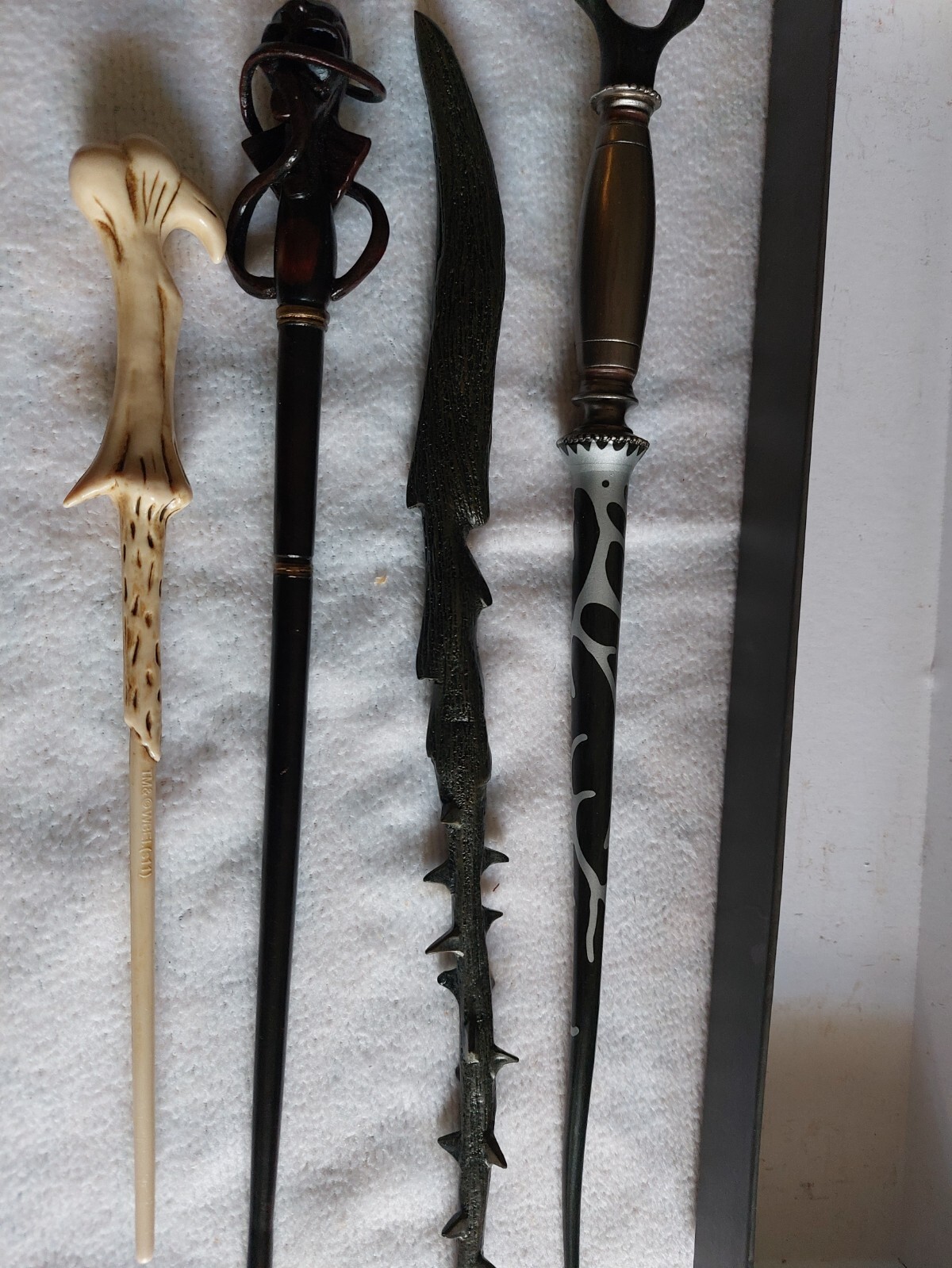 Harry Potter Death Eater Thorn Swirl Voldemort Viktor Krum Wand TM WBEI ...