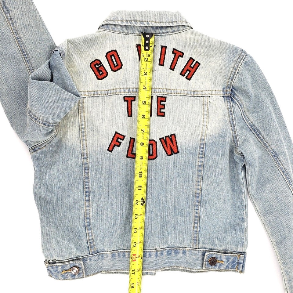 Disney Forever 21 Finding Nemo Jean Jacket Girls 11-12Y Go With The ...