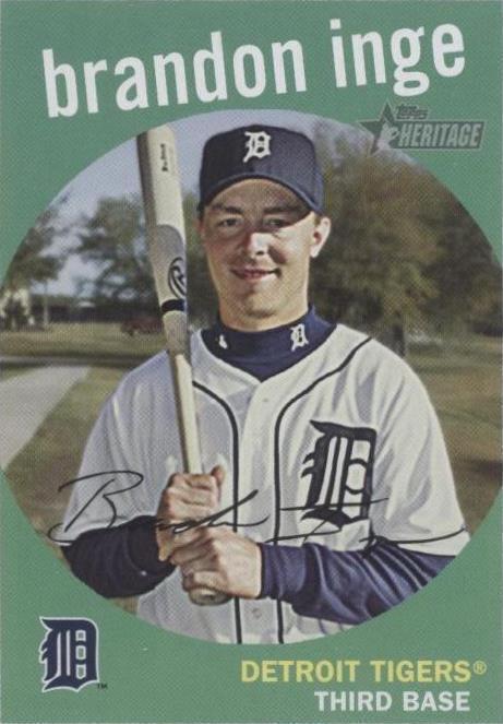 2008 Topps Heritage - Brandon Inge #454 for sale online | eBay
