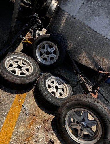 1982 Datsun 280ZX Wheels and tires - 4 Pcs | eBay