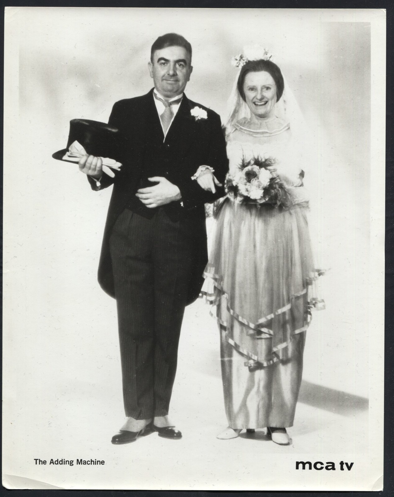 MILO O'SHEA PHYLLIS DILLER in TV The Adding Machine (1960s) WEDDING ...