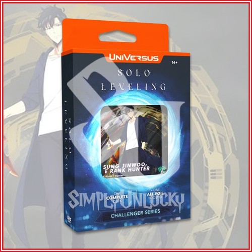 UNIVERSUS: SOLO LEVELING CHALLENGER SERIES DECK 60 Cards | eBay