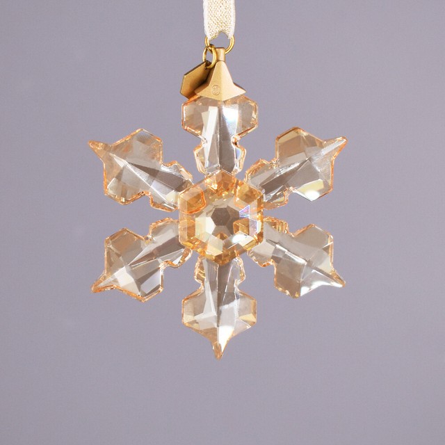 Swarovski Crystal 2022 Ornament Annual Edition Snowflake 5634888 ...