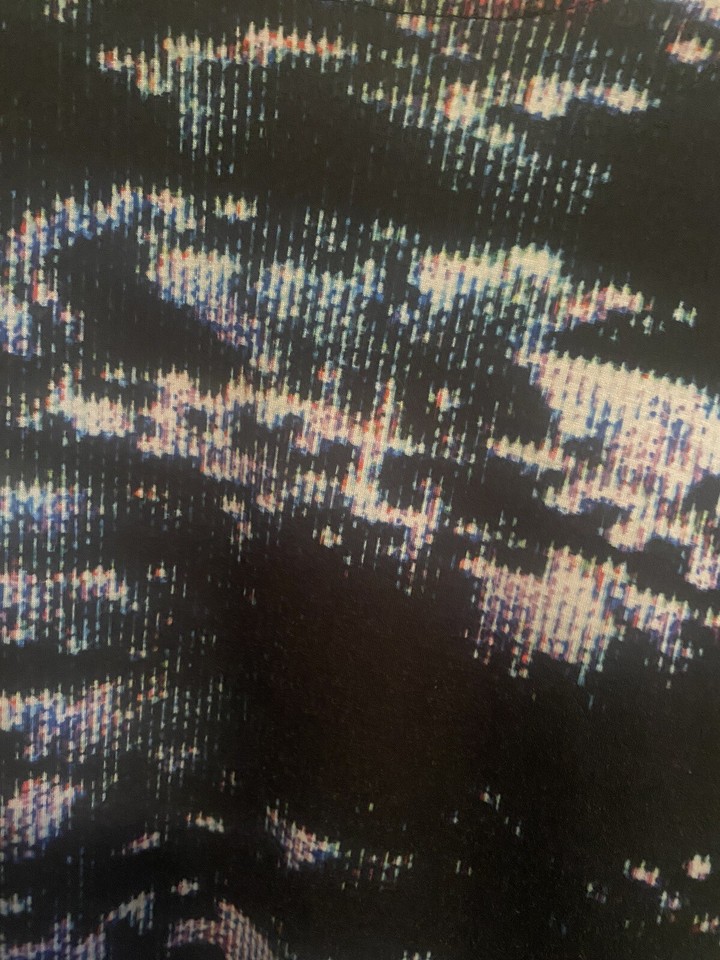 VHS Glitch all over print XL vaporwave retro | eBay