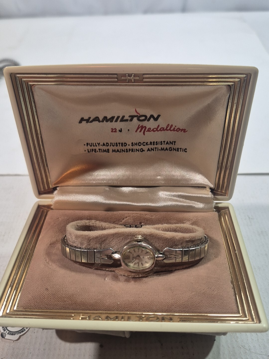 VINTAGE HAMILTON LADIES MEDALIST WRISTWATCH GREAT LOO… - Gem