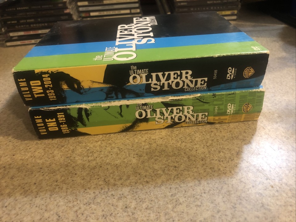 THE ULTIMATE OLIVER STONE COLLECTION 1 & 2 Set(2004 DVD) Rated R ...