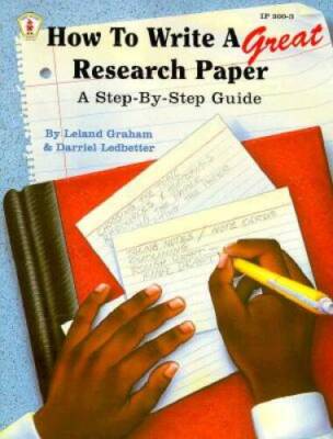 How to Write a Great Research Paper (Kids Stuff) - Paperback - VERY ...
