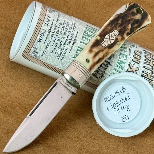 Great Eastern Cutlery GEC Northfield 83 Stag Lockback Jack Knife 835115 ...