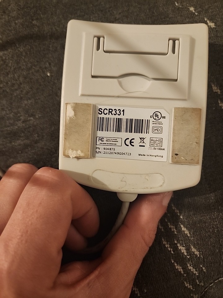 SCM SCR331 USB Common Access Card (CAC) Smart Card Reader | eBay