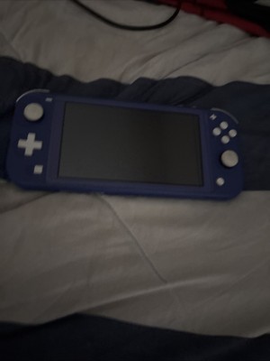 Nintendo Switch Lite HDH-001 Handheld Console Indigo Blue For Parts NO ...