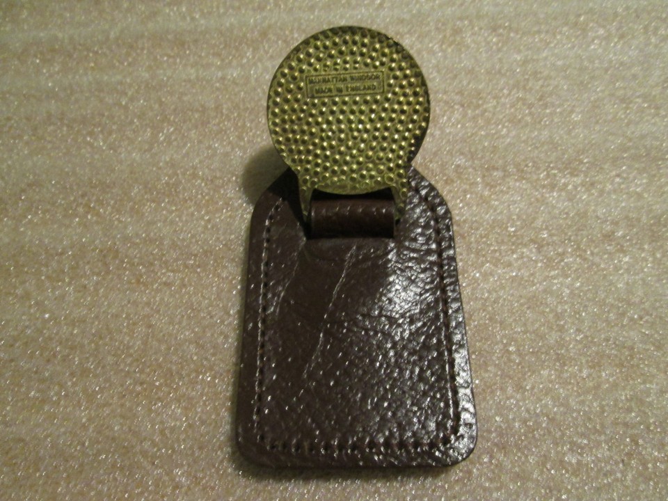 VINTAGE MANHATTAN WINDSOR JAGUAR KEY RING FOB XJS XJ6 S1 S2 S3 XJ12 ...
