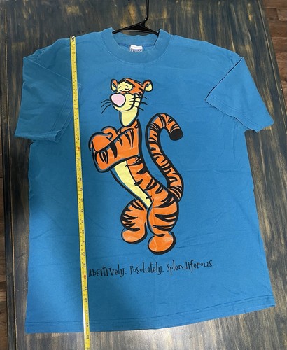 Tigger T-Shirt XL VTG 90s Winnie The Pooh Absitively Posolutely ...