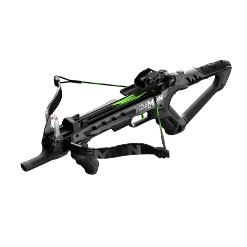 Demun Tri Strike Compact Crossbow 175 FPS Package Black Camo ...