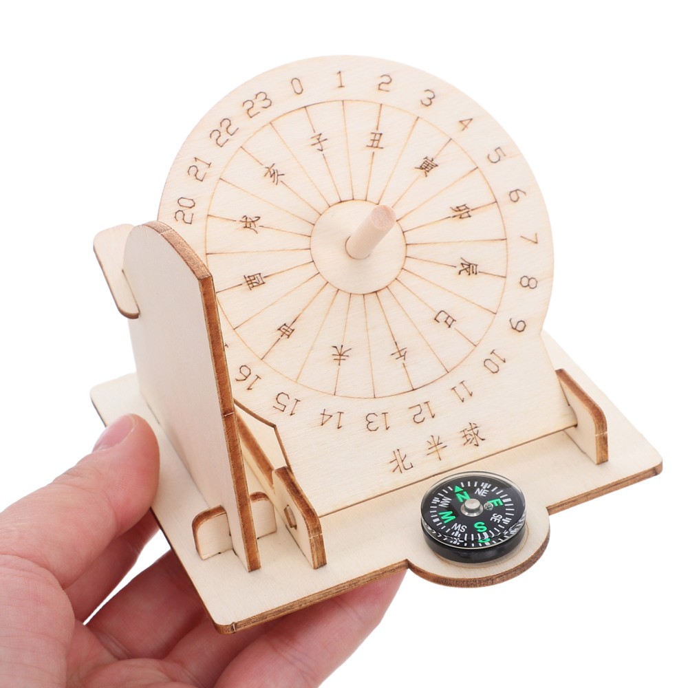 Equatorial Sundial Model Educational with Compass Astronomy Science Kit ...