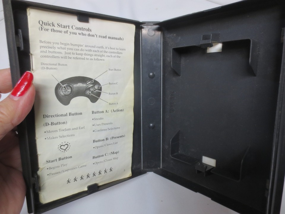 Original Authentic Replacement Case & Manual Only Sega Genesis Game - U ...