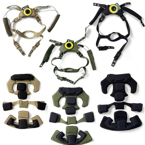 Tactical Adjustable Suspension System Dial Chin Strap for FAST MICH ...