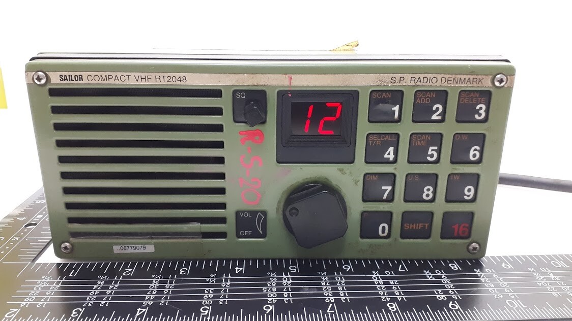 Sailor RT2048 Compact VHF Marine Radio Free US Shipping Max, 52% OFF