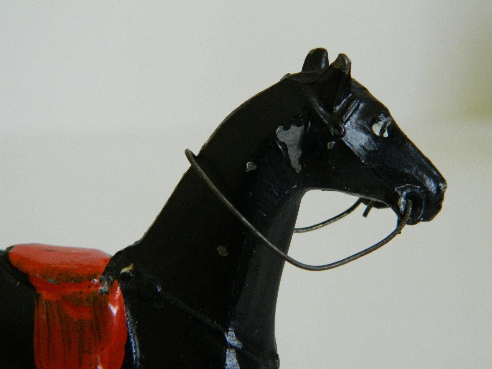VINTAGE COLLECTIBLE METAL HORSE / HORSES MADE IN USA SIGNED MARKED TOYS ...