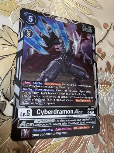 Digimon Card Game Cyberdramon ACE LM-025 P Special Limited Set | eBay