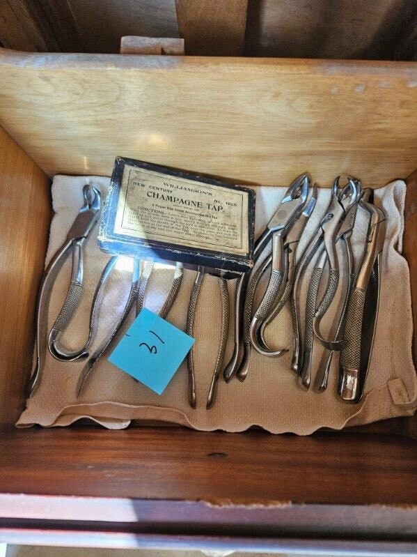 💯Storage Cabinet-Dental Antique 1920s With Tools And Trays💯 | eBay