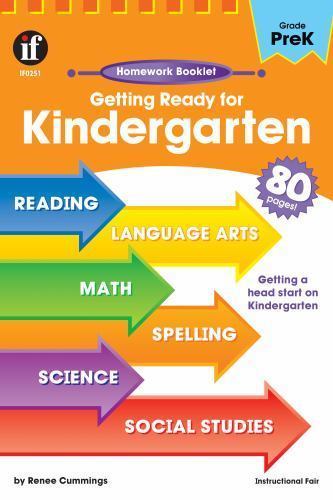 Getting Ready for Kindergarten Homework Booklet (Homework Booklets ...