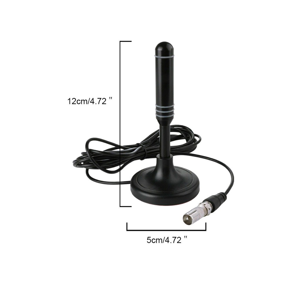 Portable TV Antenna Indoor Outdoor Digital HD Freeview Aerial Ariel ...