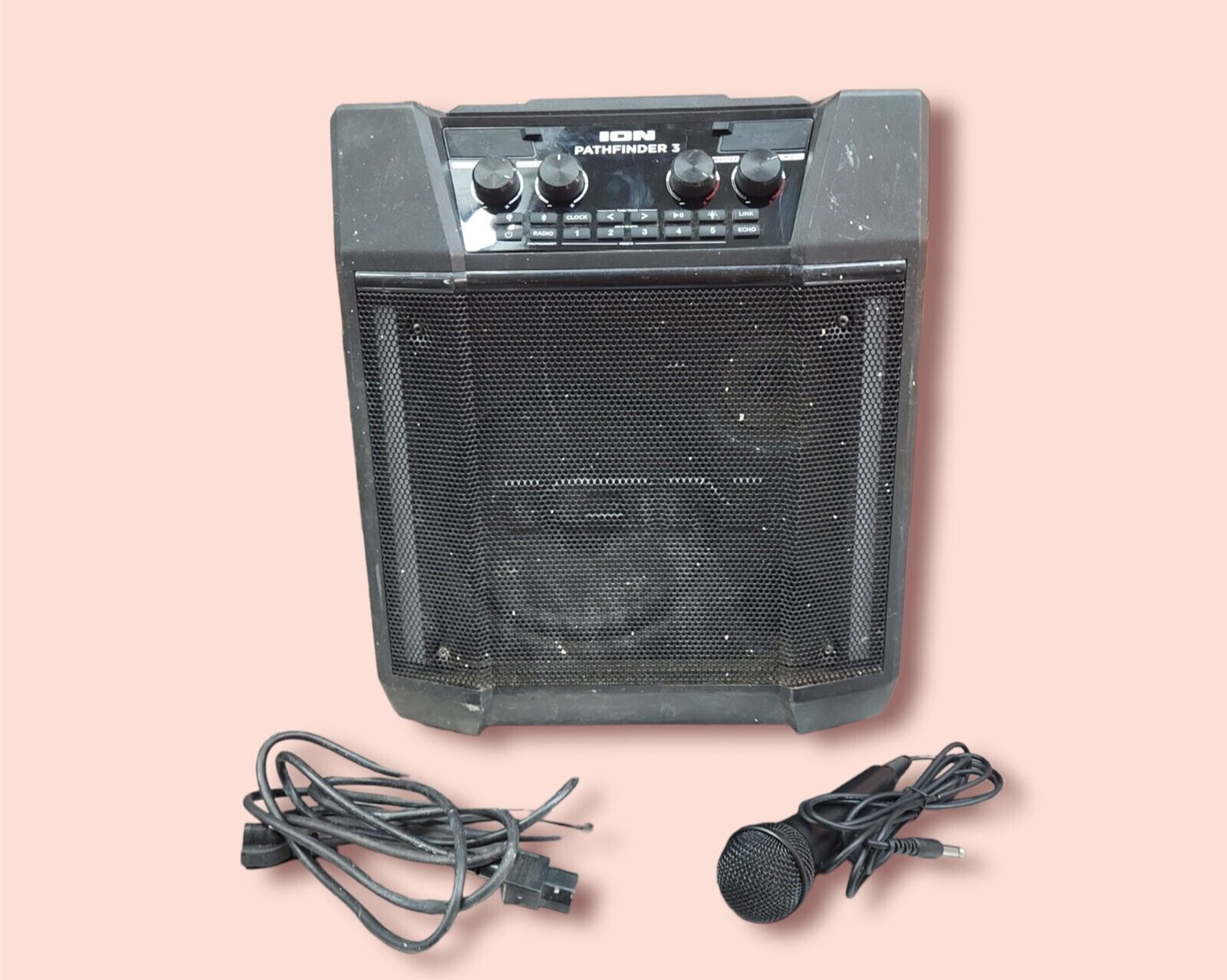 ION iPA117CC Pathfinder 3 Charger Bluetooth Portable Speaker - Black ...