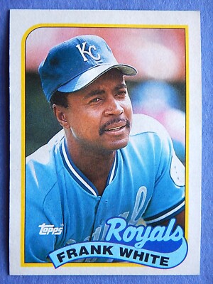Frank White #25 Topps 1989 Baseball Card (Kansas City Royals) | eBay