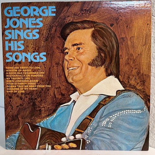 GEORGE JONES - Sings His Songs (RCA) - 12" Vinyl Record LP - EX | eBay