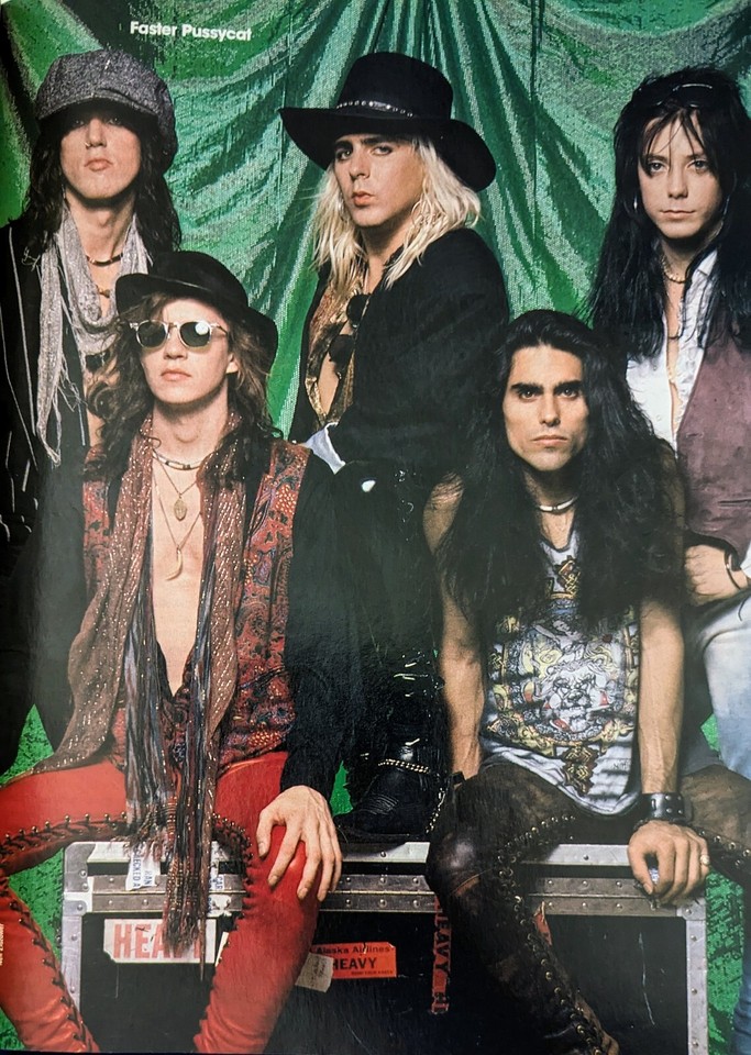 Hit Parader April 1990 Aerosmith, KISS, Ace Frehley, LA Guns, Dangerous ...