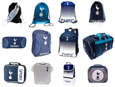 Tottenham Hotspurs FC Backpack Boot Bag Gym Bag Lunch Bag Holdall Xmas ...