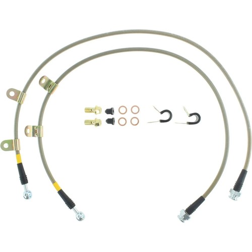 Stainless Steel Front Brake Line Kit for Infiniti 07-08 G35 08-13 G37 ...