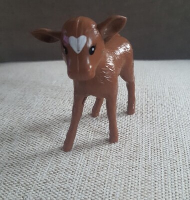 Mattel Barbie Sweet Orchard Farm Feeding Time Replacement Cow Calf ...