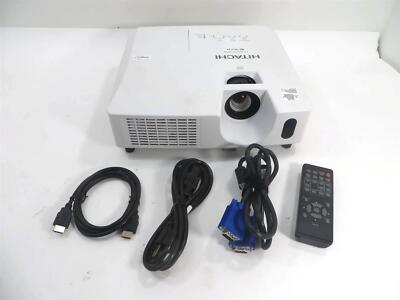 Hitachi CP-WX3015WN 3LCD projector - HDMI VGA - with accessories | eBay