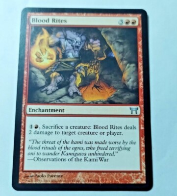 MTG Blood Rites Champions of Kamigawa 159/306 Regular Uncommon ...