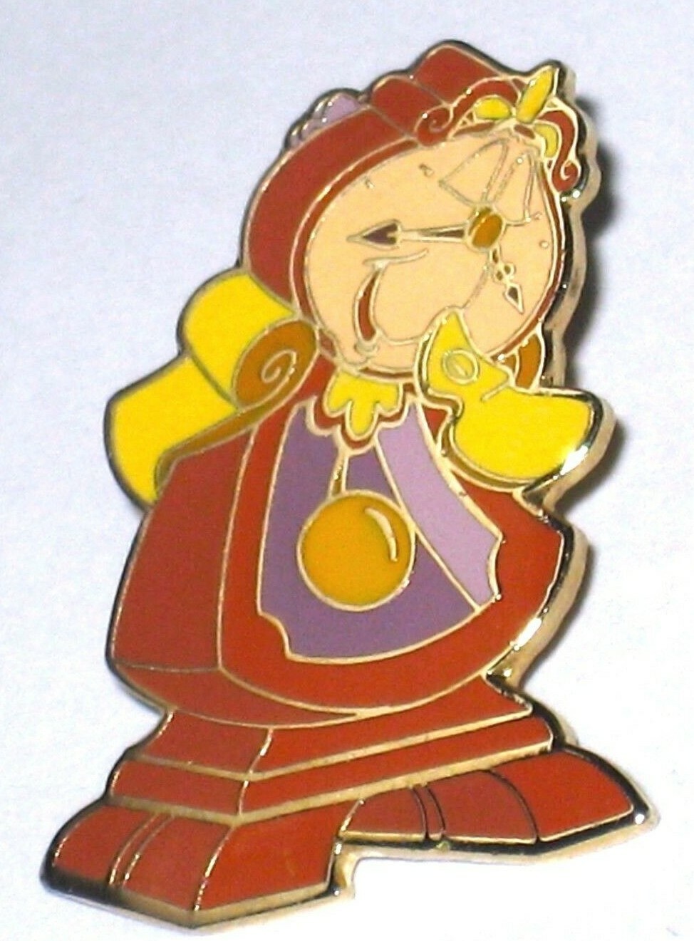 Disney Pin Beauty & Beast Sidekick Cogsworth Enchanted Clock Butler ...