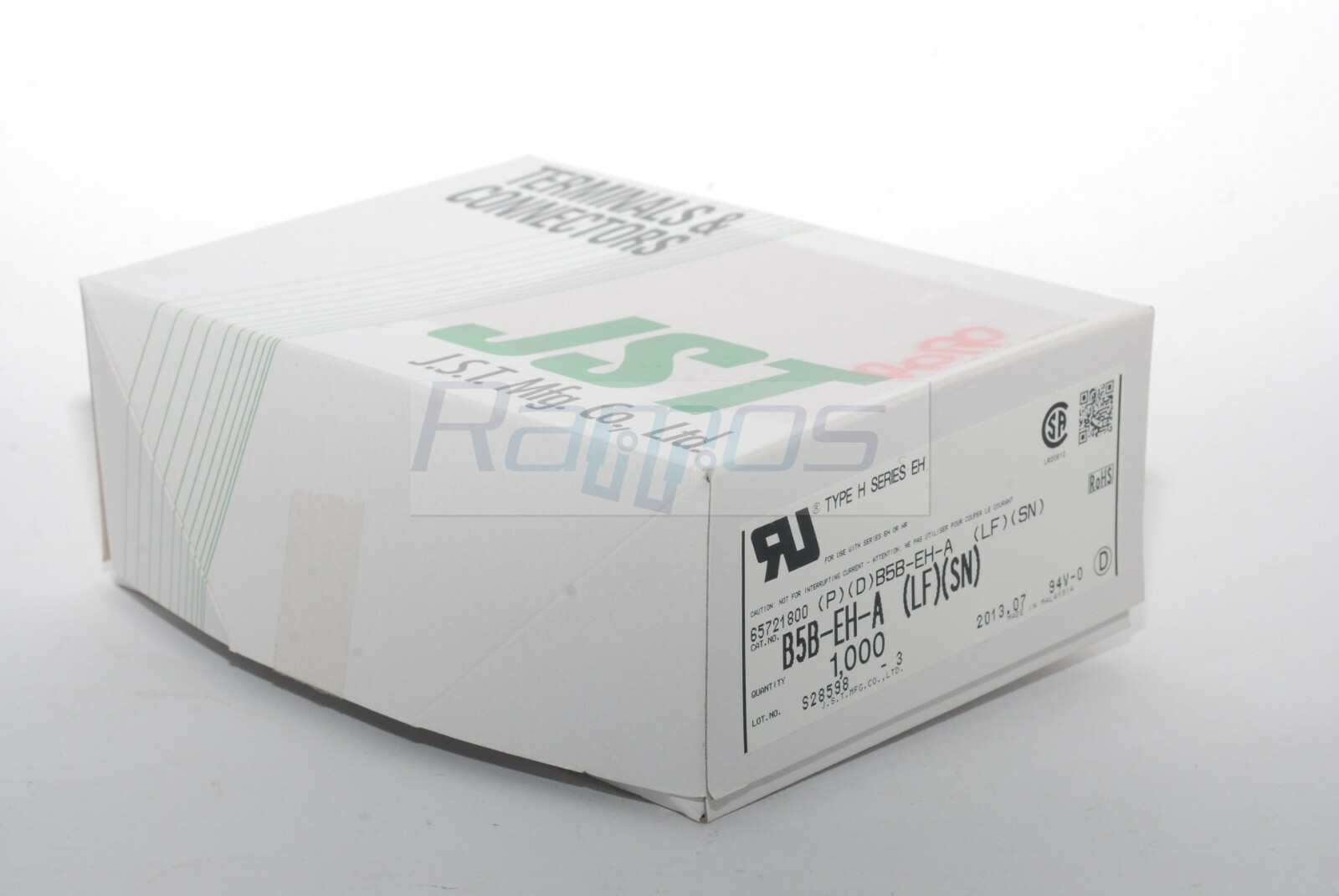 B5B-EH-A (LF)(SN) JST Lot 1000 Pieces Connector 5 Poles Warehouse In ...